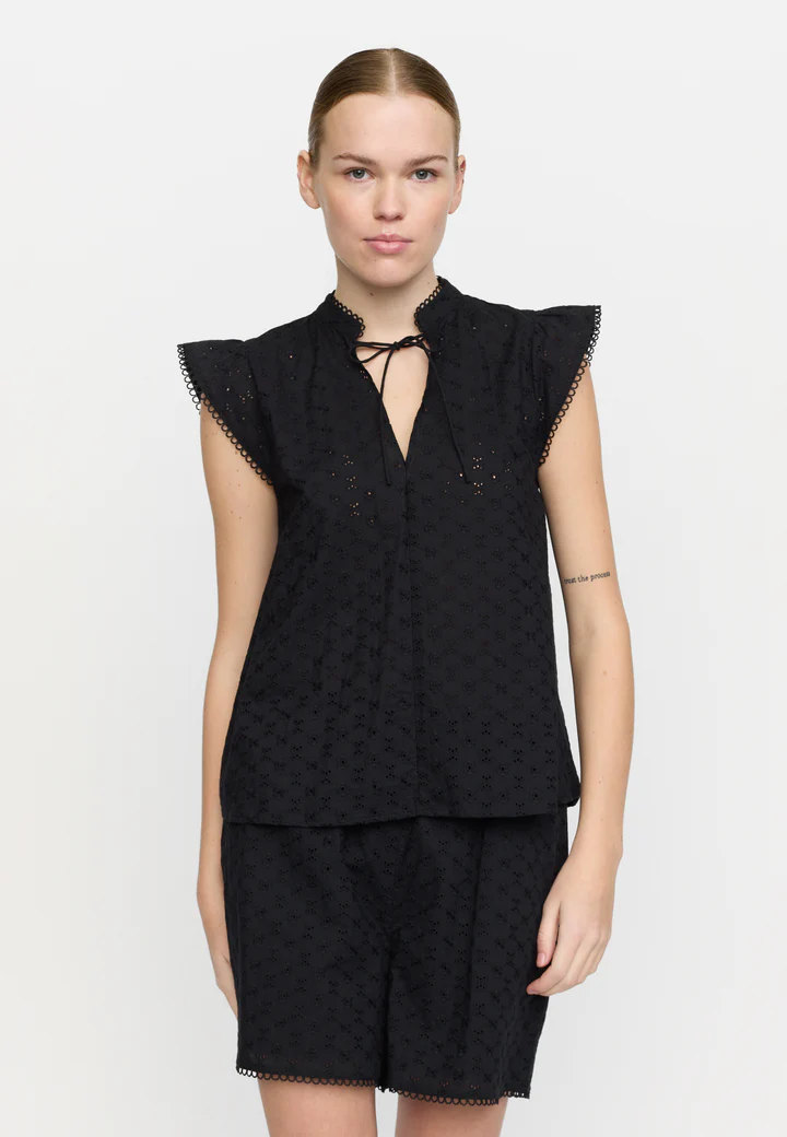 SOFT REBELS - SRDANIELA BLOUSE - BLACK - By Rockefeller